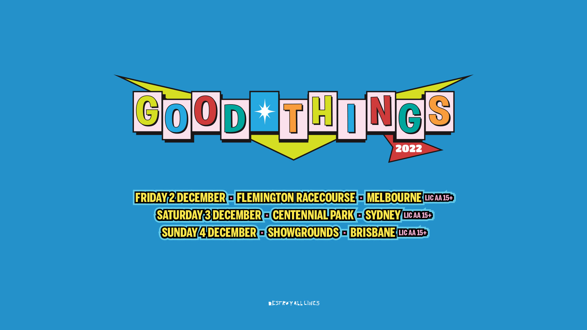 Horns up, the Good Things Festival 2022 tour line-up is HERE!