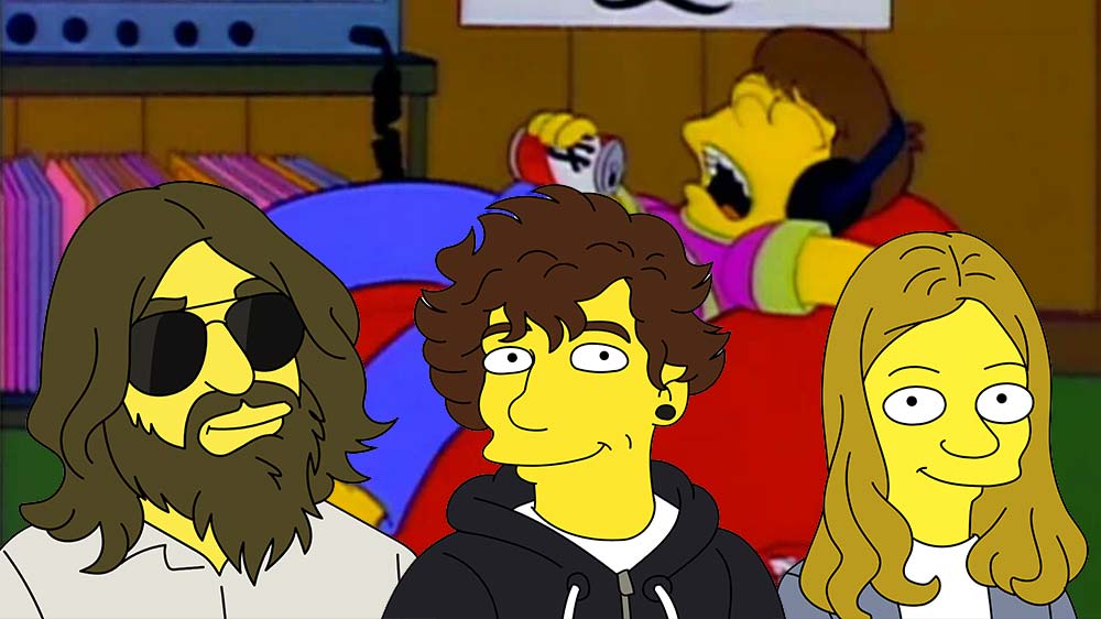 The Beards Frontman Returns To Feature On Latest 'The Simpsons' Punk Cover
